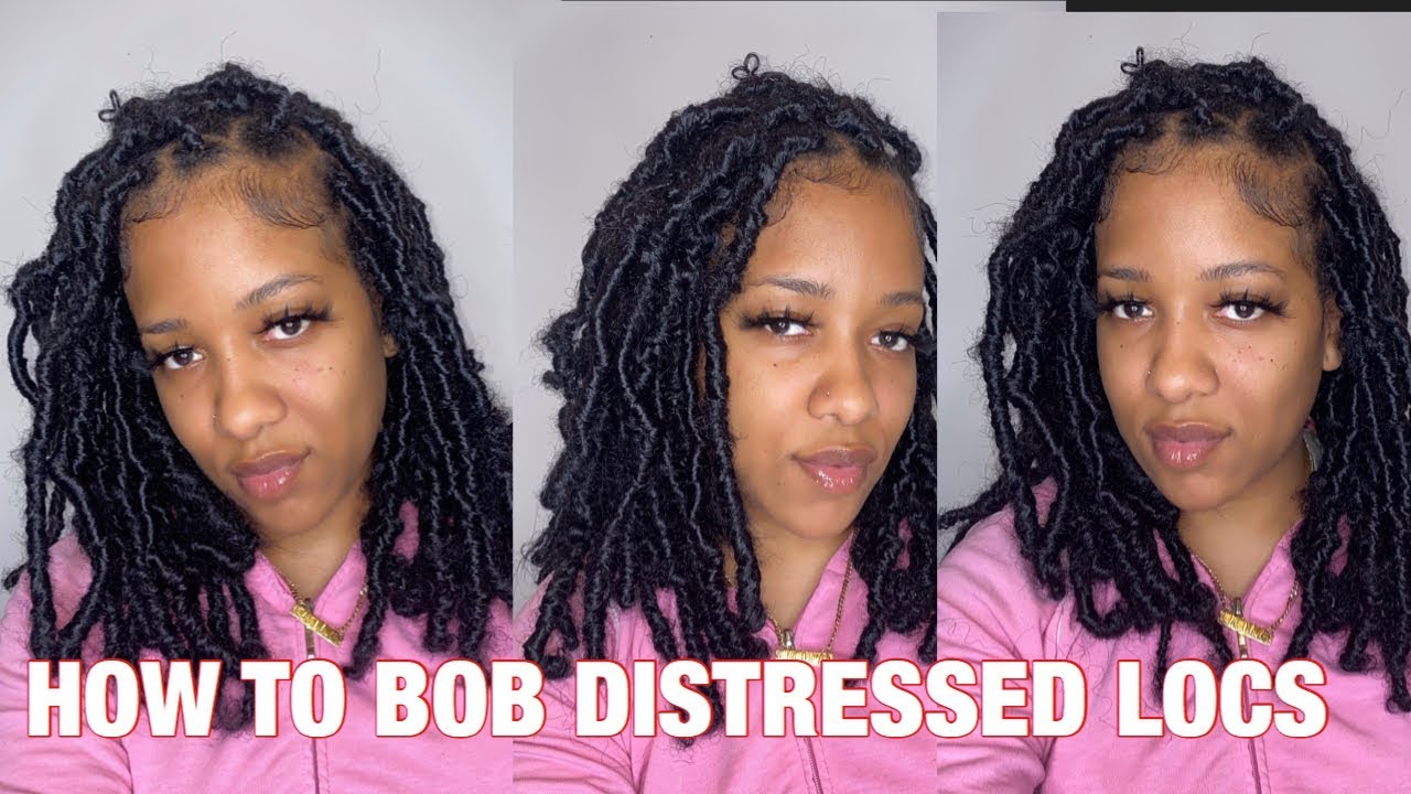 HOW TO: Beginner Distressed Soft locs (VERY DETAILED)|PRETTYMIZZC - YouTube