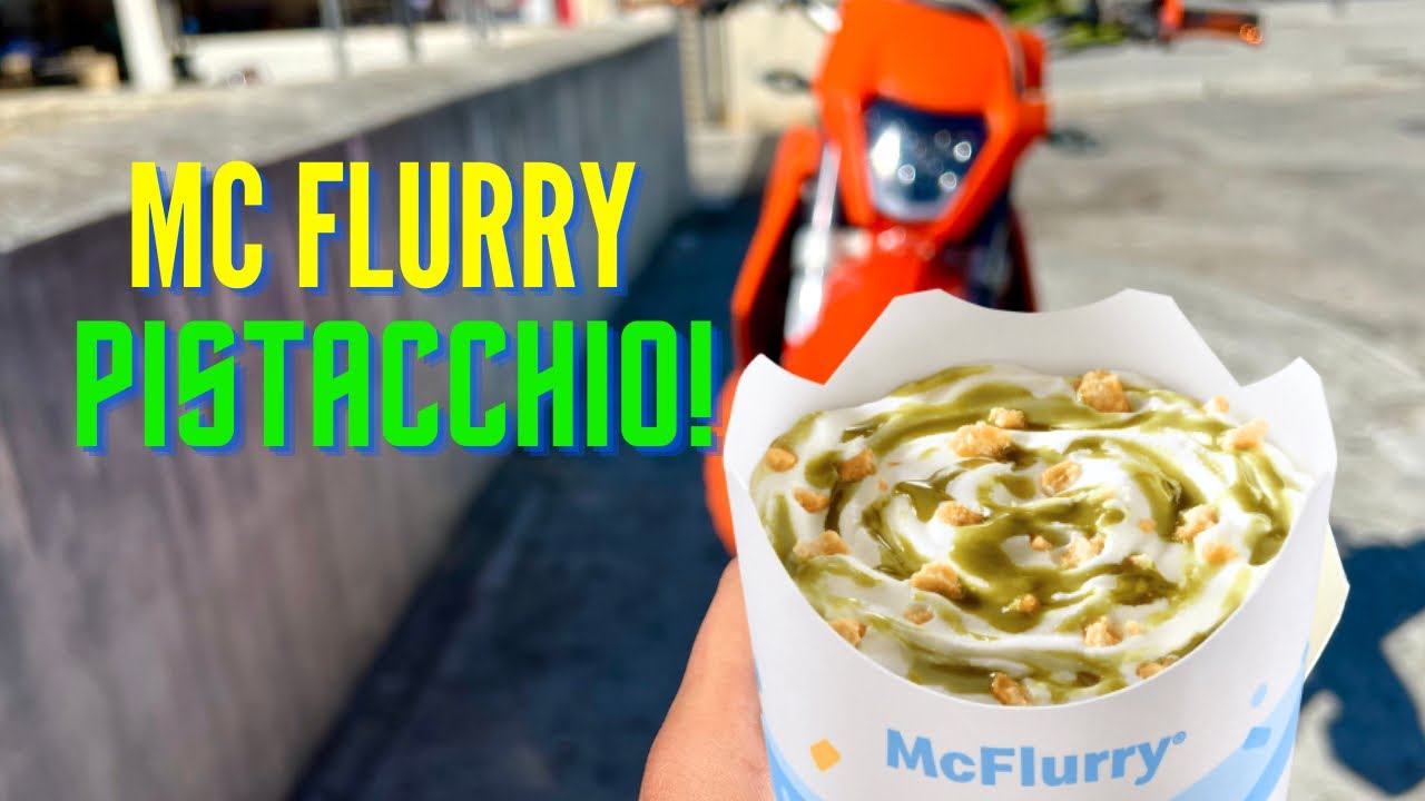 È DAVVERO COSÌ BUONO? *MC FLURRY PISTACCHIO* - YouTube