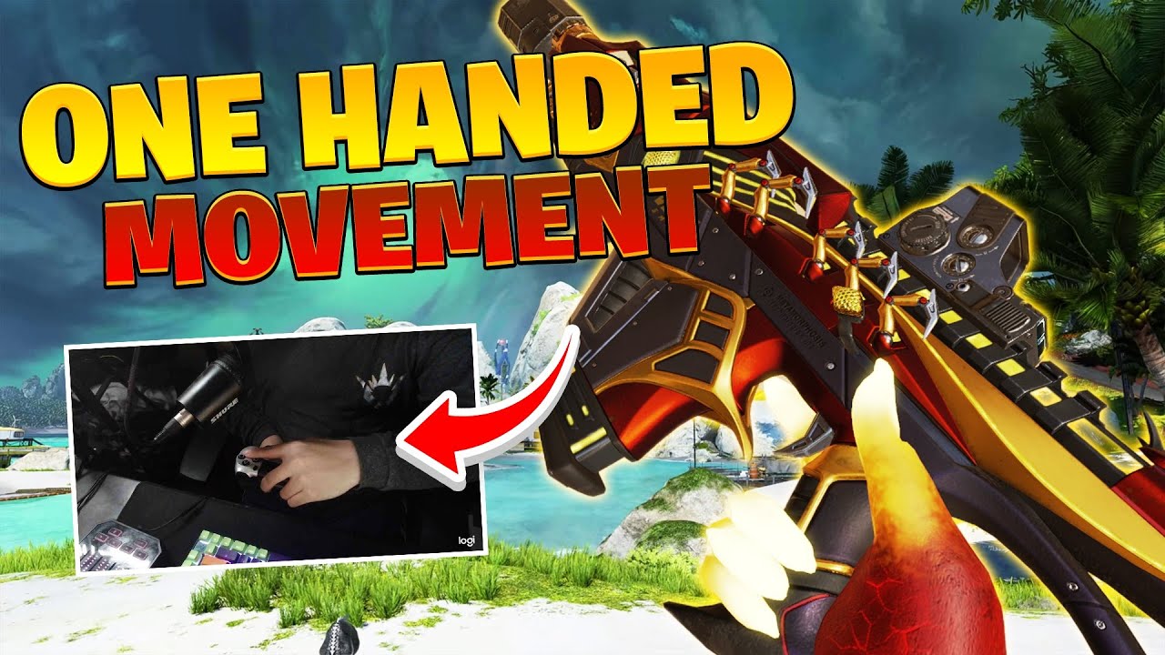 The BEST GUN SKILL on Apex With One Hand - YouTube