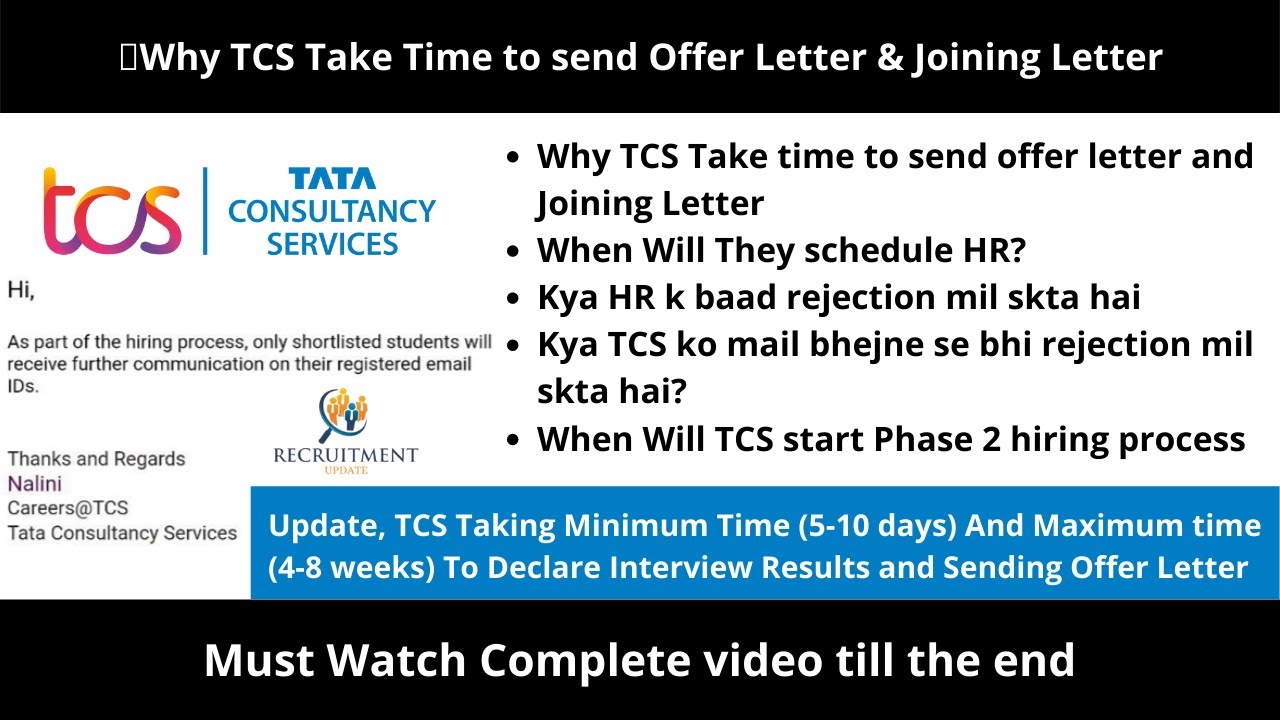Why TCS Delay To Declare The Results Complete Guide | Phase 2 Process ...