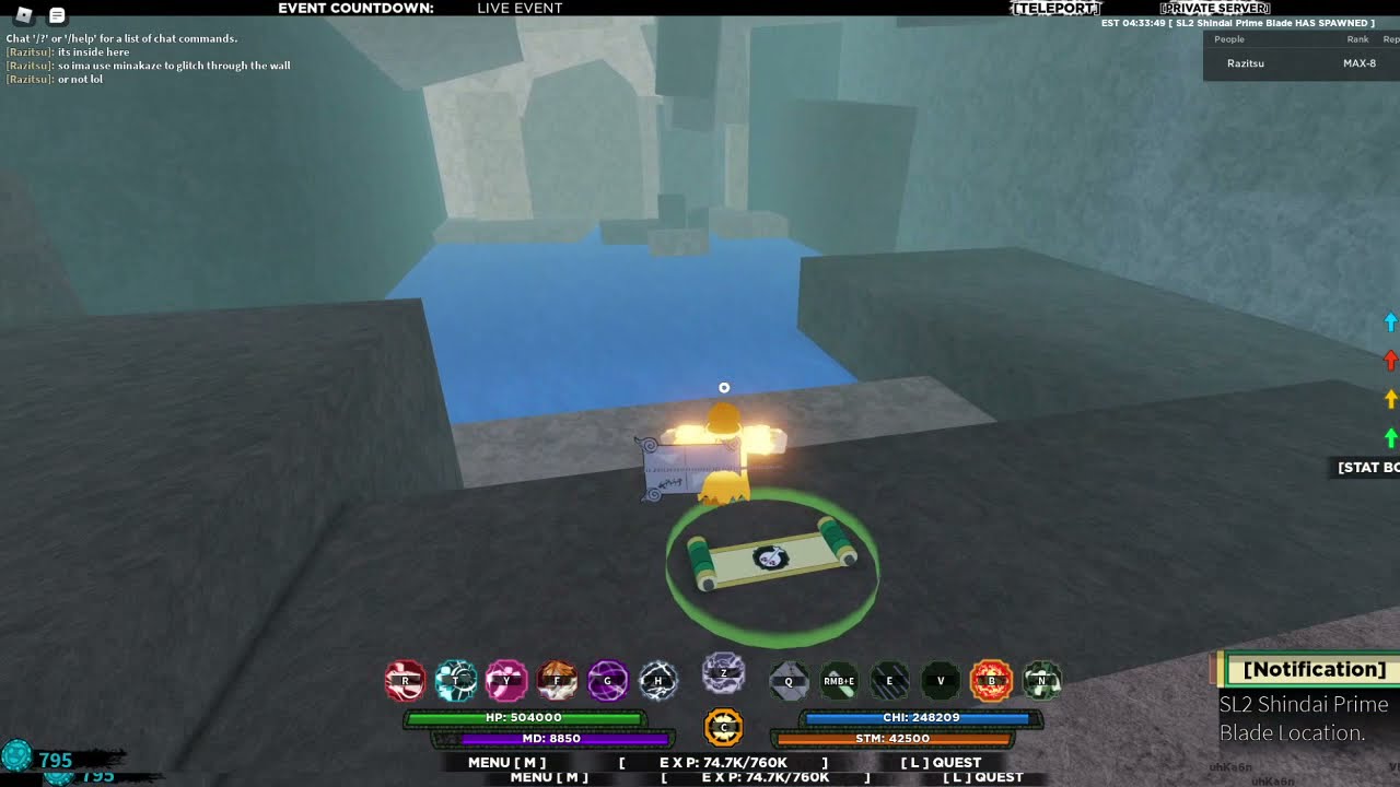 SL2 Shindai Prime Blade Spawn Location - YouTube