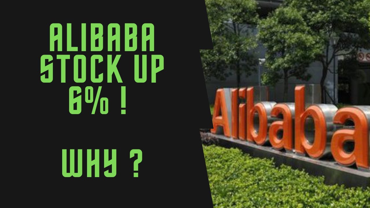 Alibaba UP 6% After Crashing from $120. Why ? - YouTube