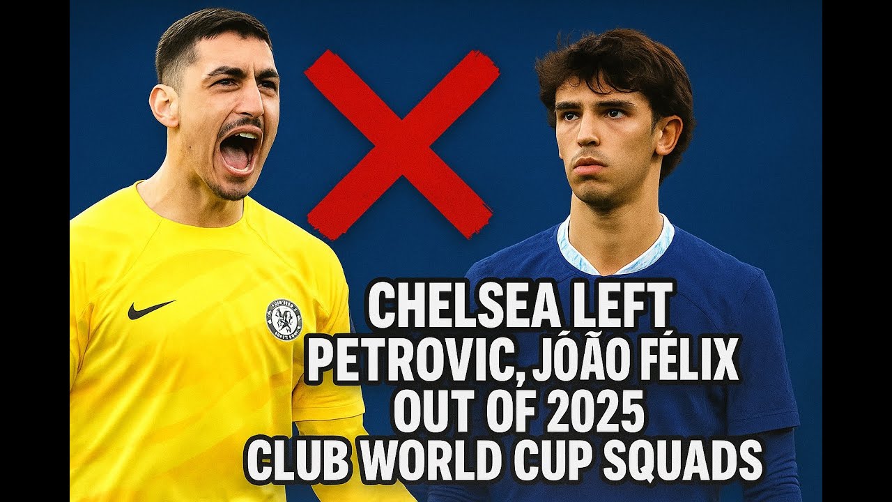 CHELSEA RELEASE 28 MEN SQUAD FOR 2025 CWC - YouTube