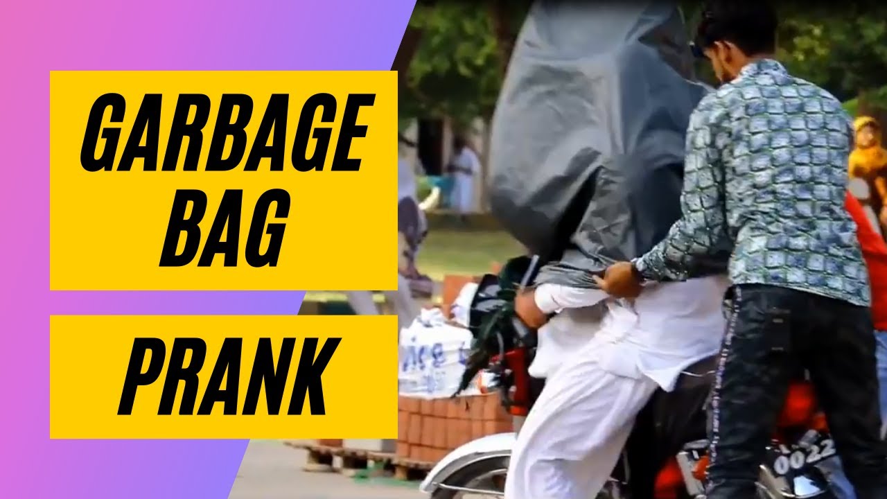 Garbage bag Prank | Prank show in public - YouTube
