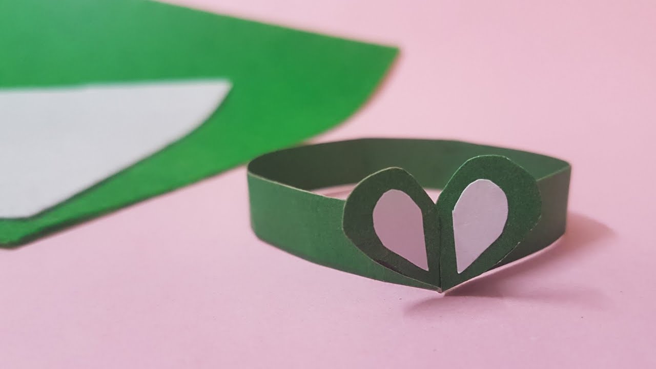 Independence Day Bracelet || Paper Bracelet - YouTube