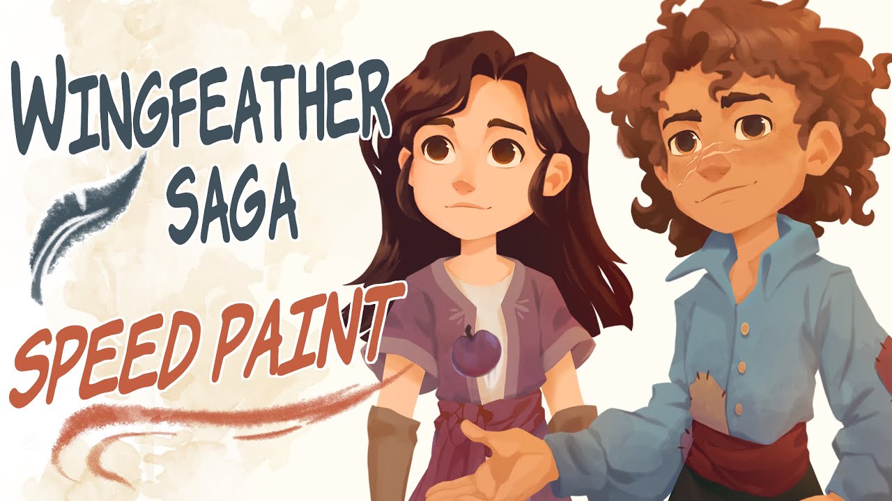 Wingfeather saga | Safiki & Saana__Speed Paint - YouTube