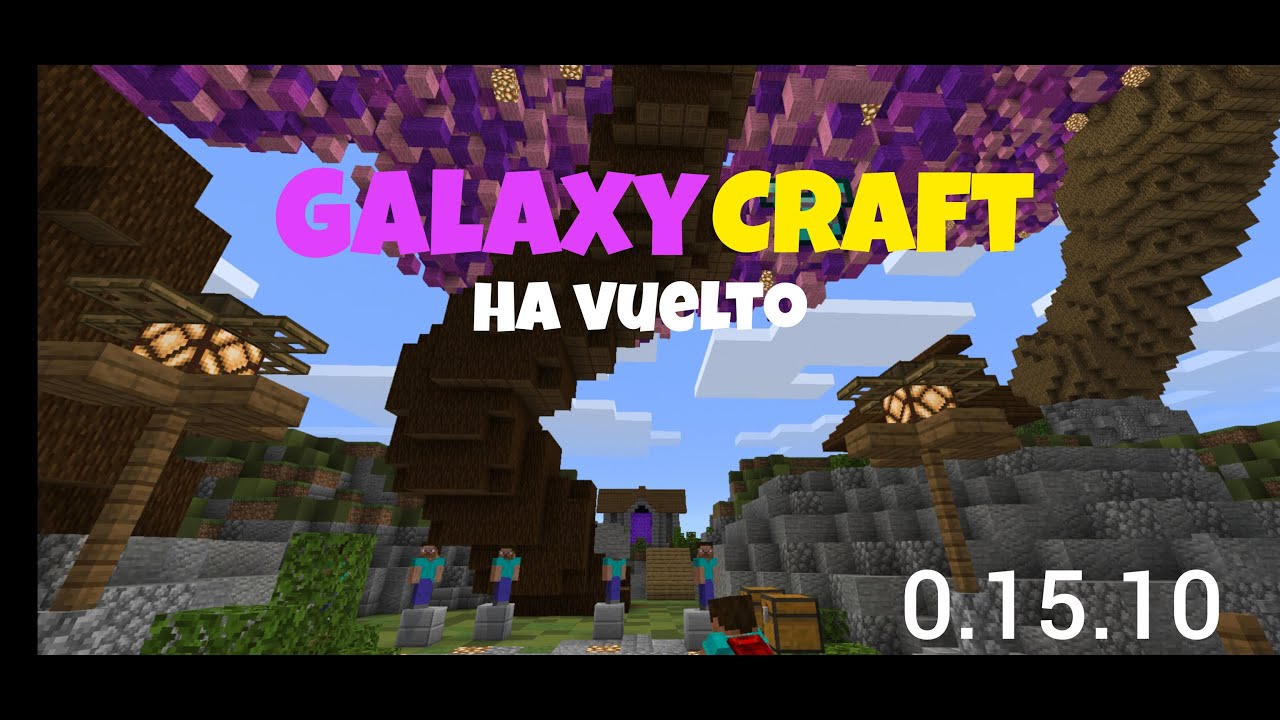 GalaxyCraft Ha vuelto el mejor servidor! PARA 0.15.10 - YouTube