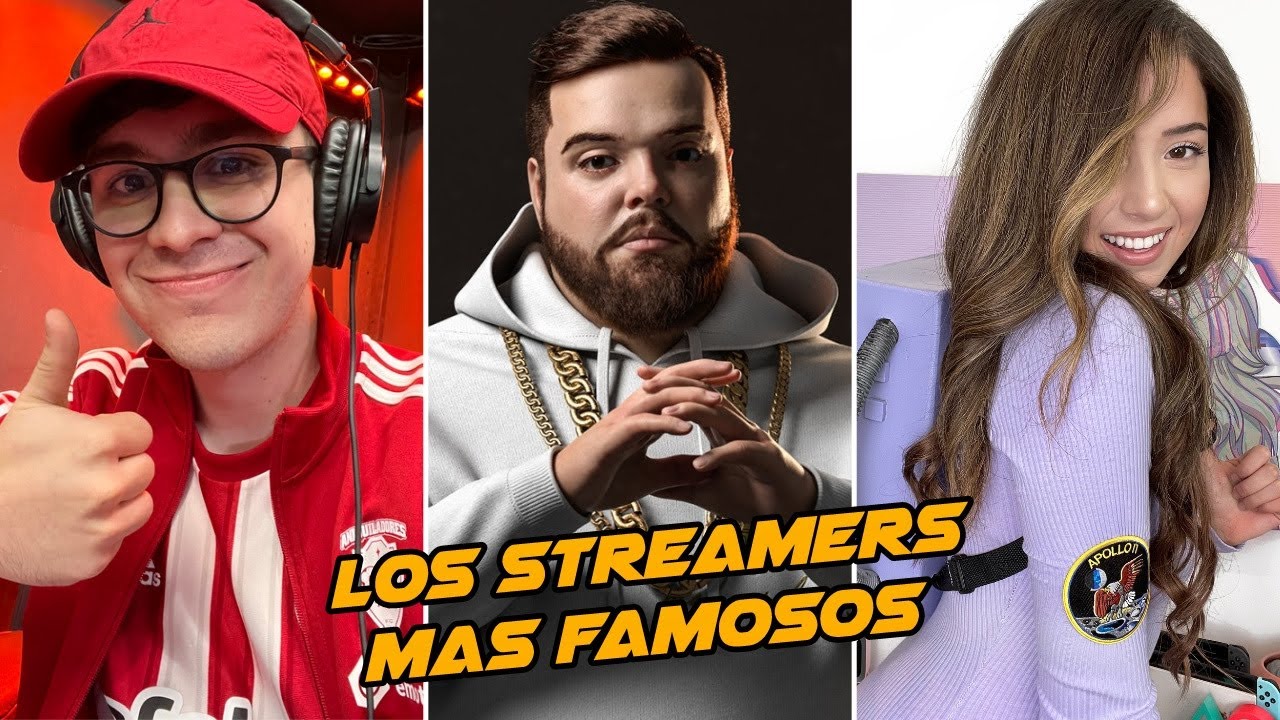 Los Streamers Mas Famosos Del Mundo - YouTube