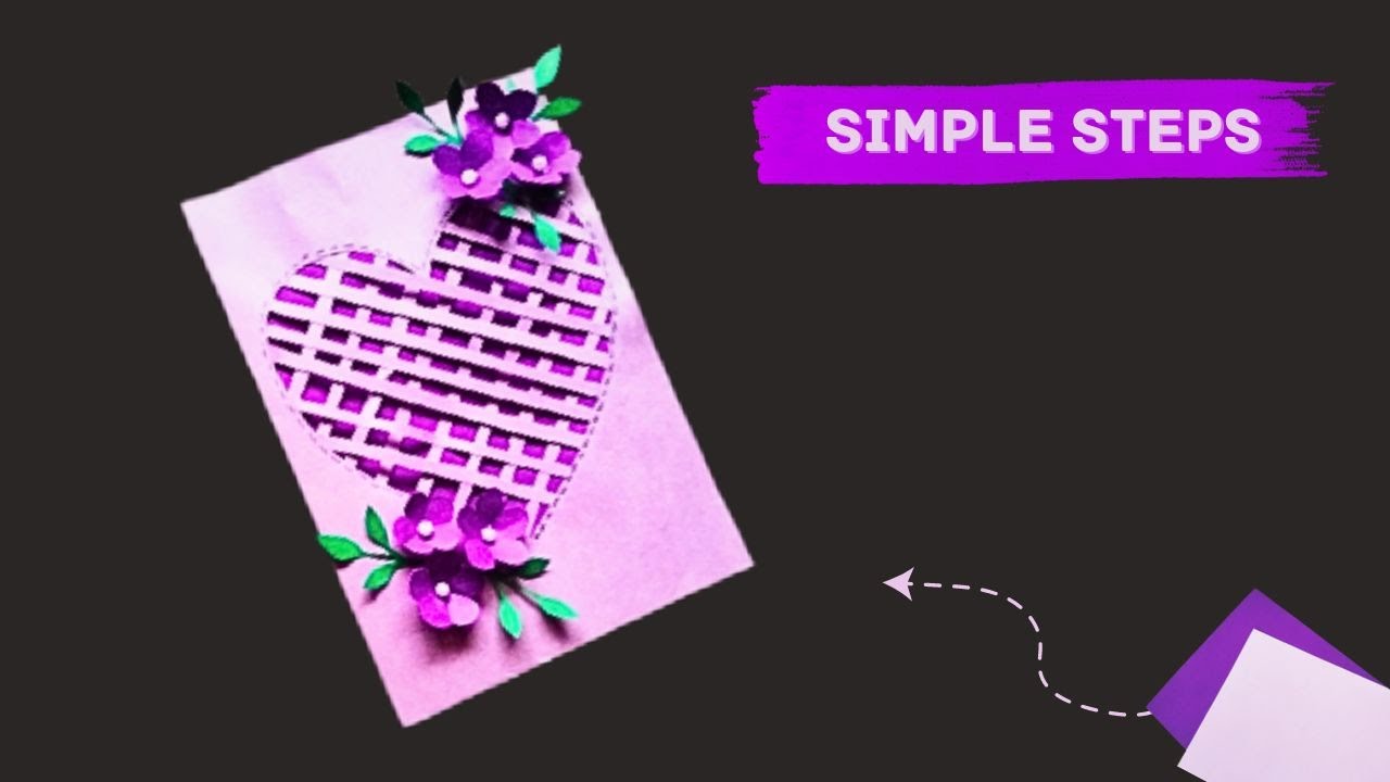 simple-greeting-card-idea-easy-craft-ideas-greeting-cards-youtube