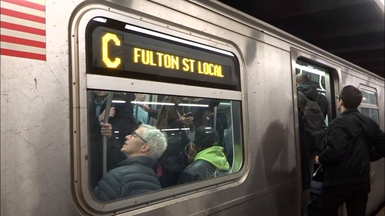 NYC Subway Special: 168th Street-bound R160 (C) Entering & Leaving 2nd Avenue - YouTube