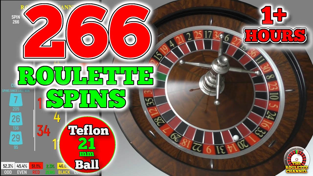 Day 25: 266 Roulette Spins - Teflon Ball 22mm - Test Your Roulette ...