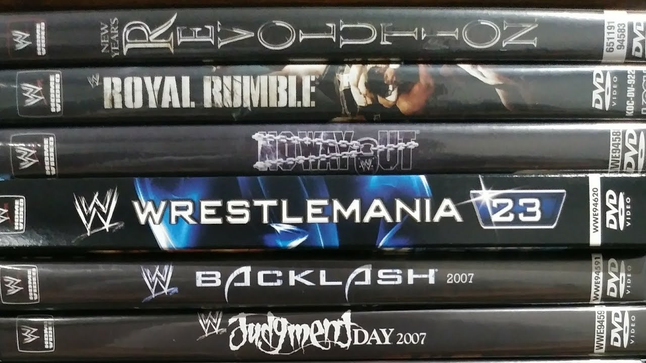 2007 WWE PPV Collection Review - YouTube