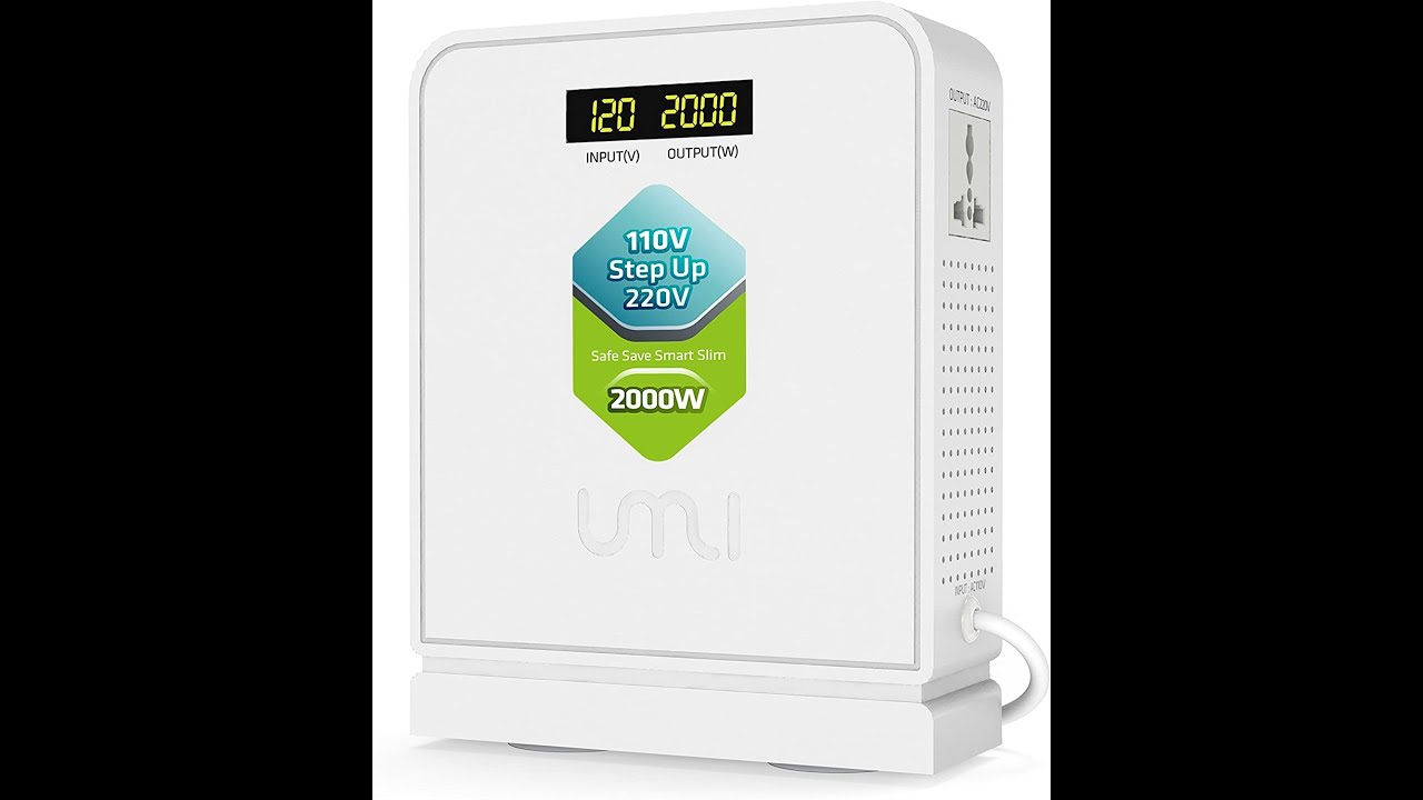 UMI Voltage Converter Transformer - Heavy Duty Step Up/Down Transformer ...