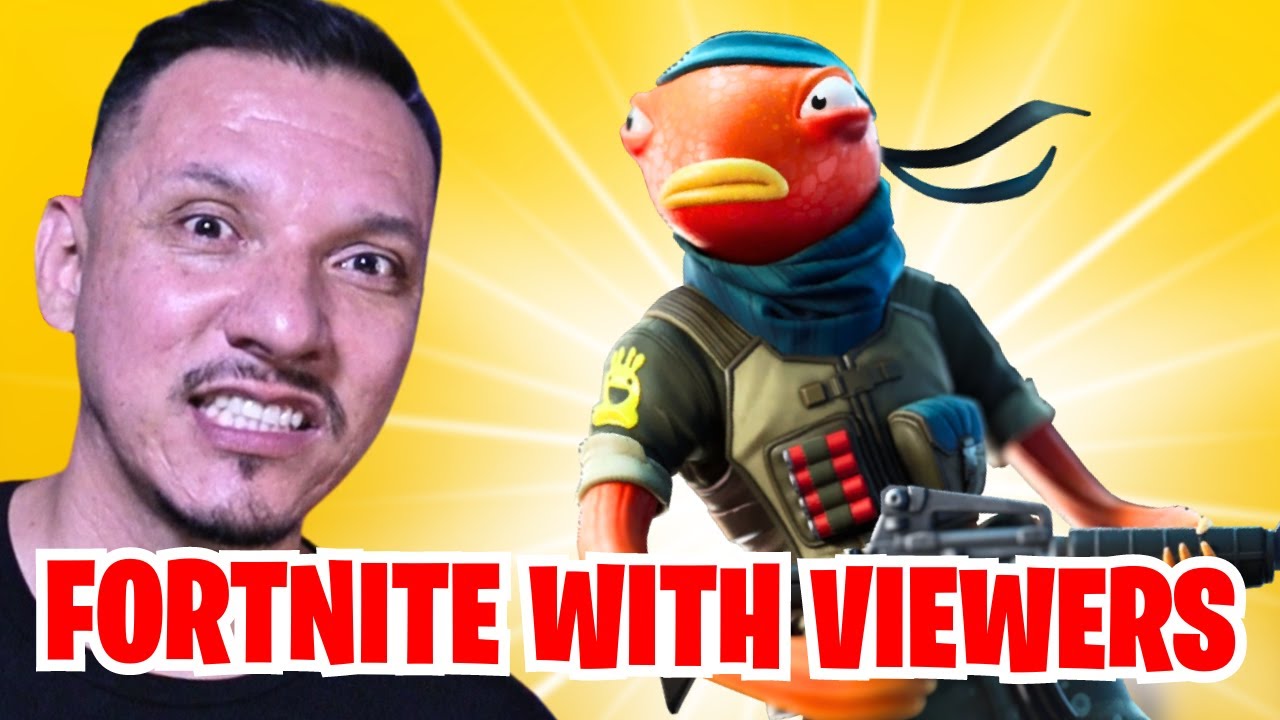 Playing Fortnite With Viewers Highlights - YouTube