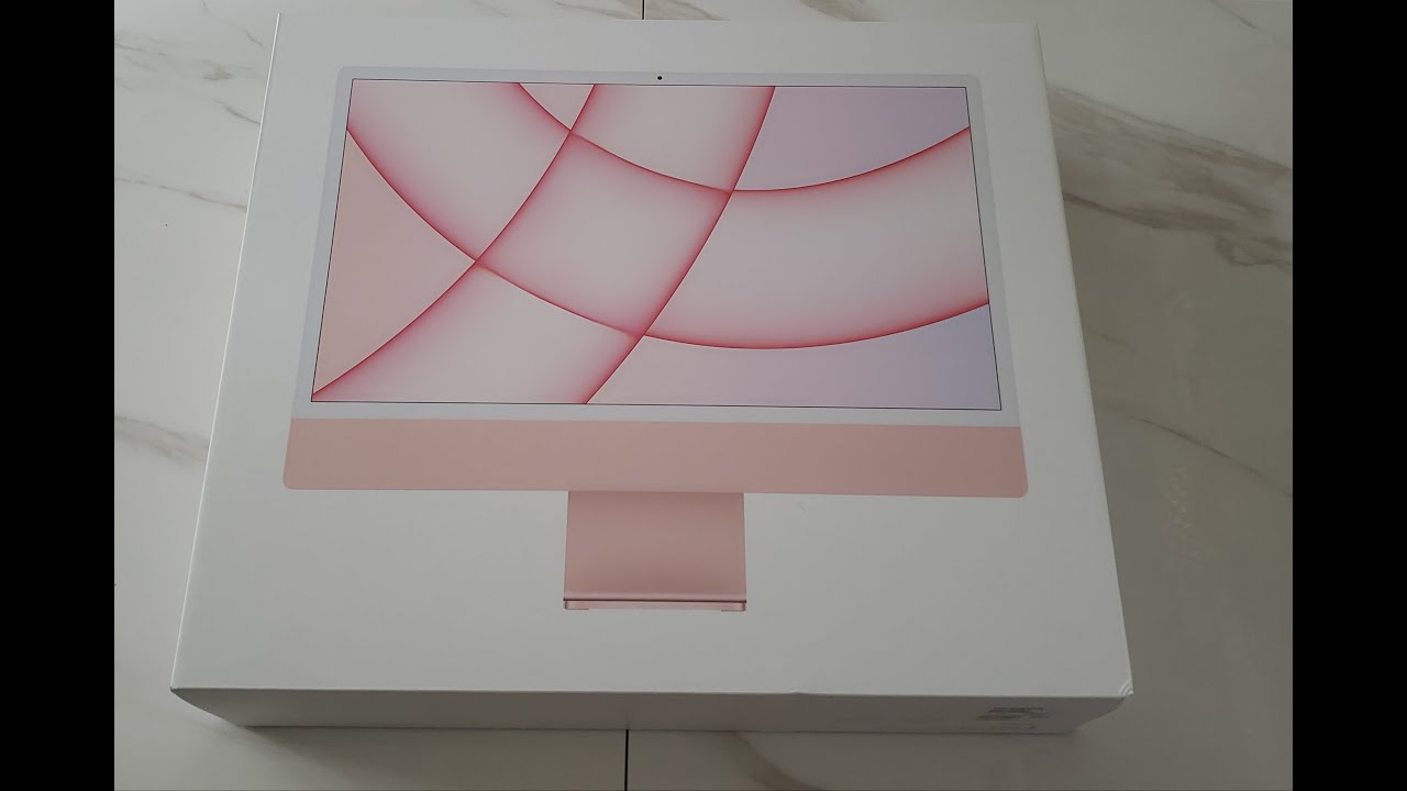 Unboxing 2021 iMac (Pink) | iMac粉紅色開箱 - YouTube