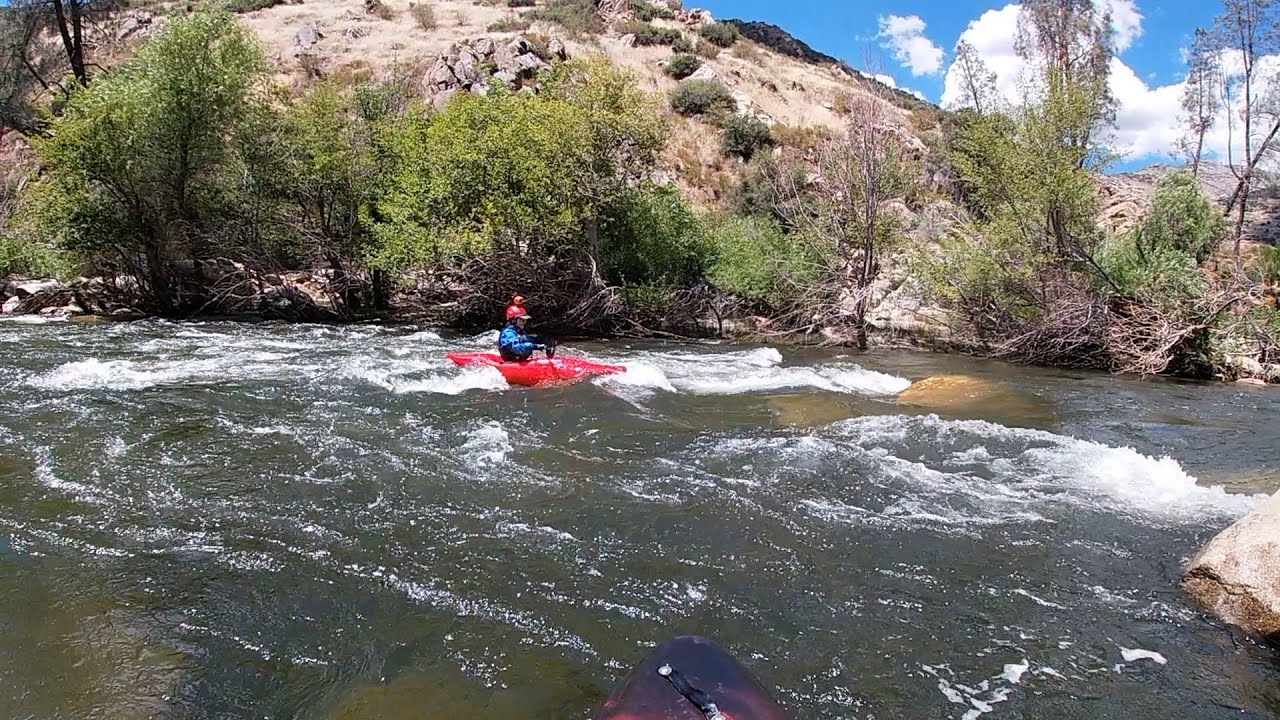 Surfing River Standing Wave Upper Kern Fairview Section - 800 cfs - YouTube