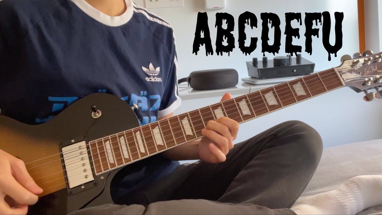 GAYLE - abcdefu - Electric Guitar Cover - YouTube