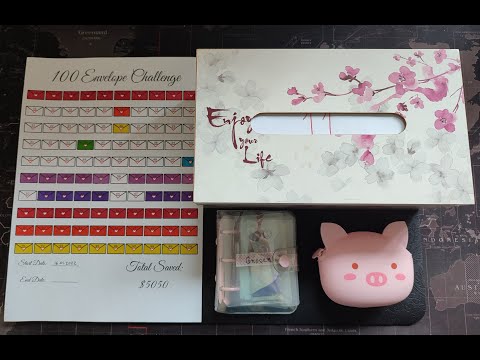 100 Envelope Challenge | Coin Challenge | Rollover | September Week #3 ...