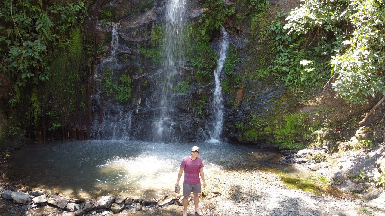 Catarata de Palo Colorado #Yamango - YouTube