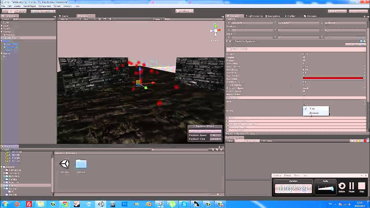 Unity3D Rus Tutorials - Particle System Часть #1 - YouTube