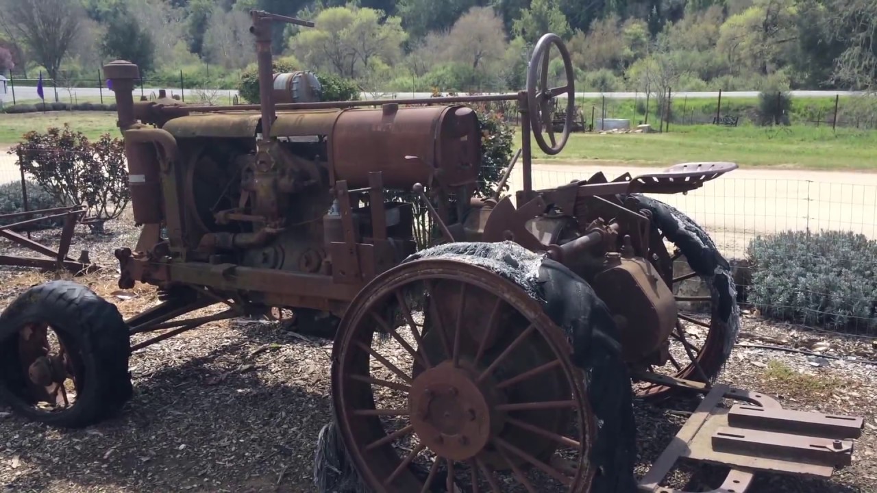 Late 1930's Farmall Tractor Model F-20 - YouTube