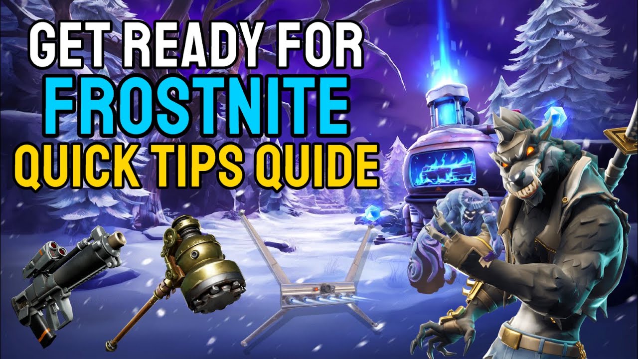 Get Ready For Frostnite! (Some Quick Tips) - Fortnite StW - YouTube