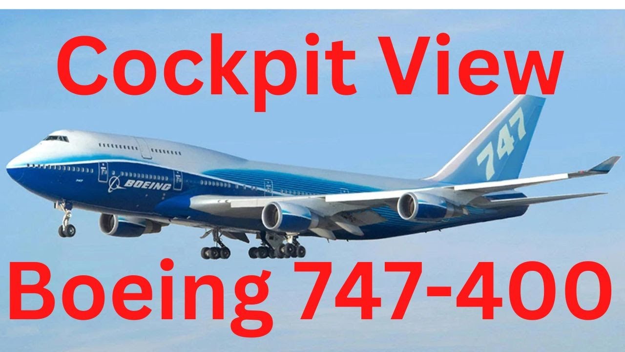 Cockpit view Boeing 747 400F Landing New Delhi 9L - YouTube