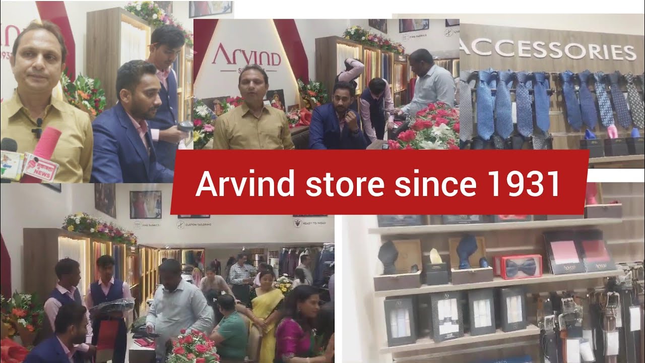 फेमस ब्रॅण्ड Arvind Store चे बीड बाय पास येथे उद्घाटन भरघोस विविध ऑफर ...