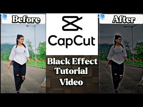 Tiktok Trending Black Effect Editing In Capcut || capcut Black Effect Editing Tutorial - YouTube