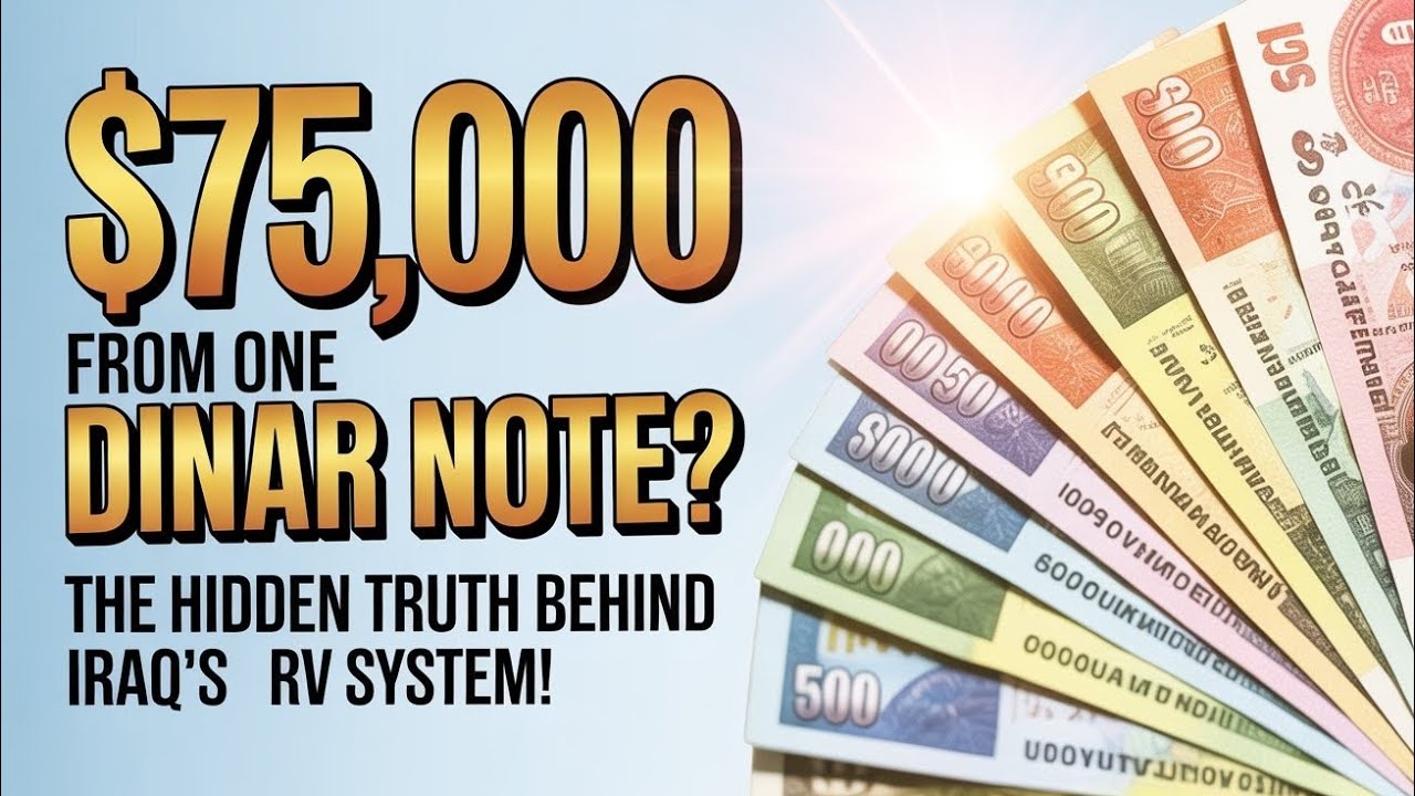 “Iraq Dinar RV Explained 💰 | Can ONE Note Really Be Worth $75,000? 🇮🇶 ...