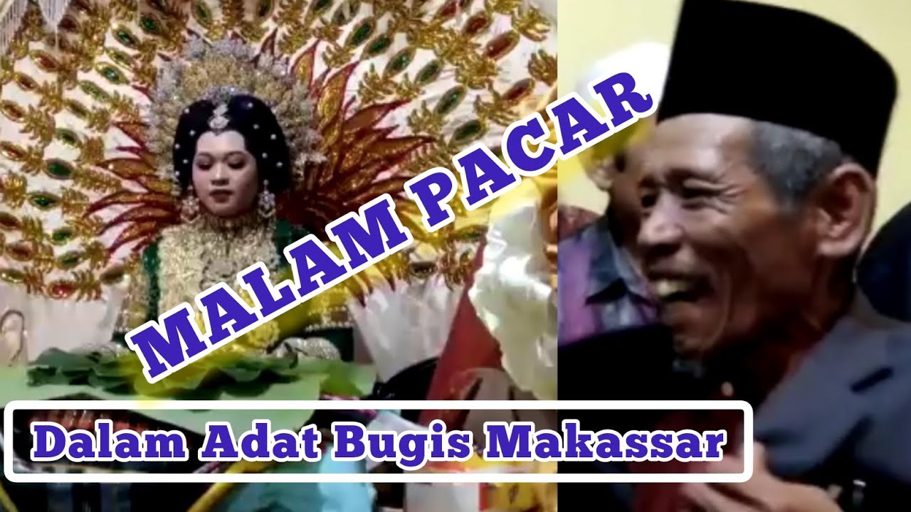 TRADISI MAPPACCI DALAM ACARA PERNIKAHAN ADAT BUGIS MAKASSAR - YouTube