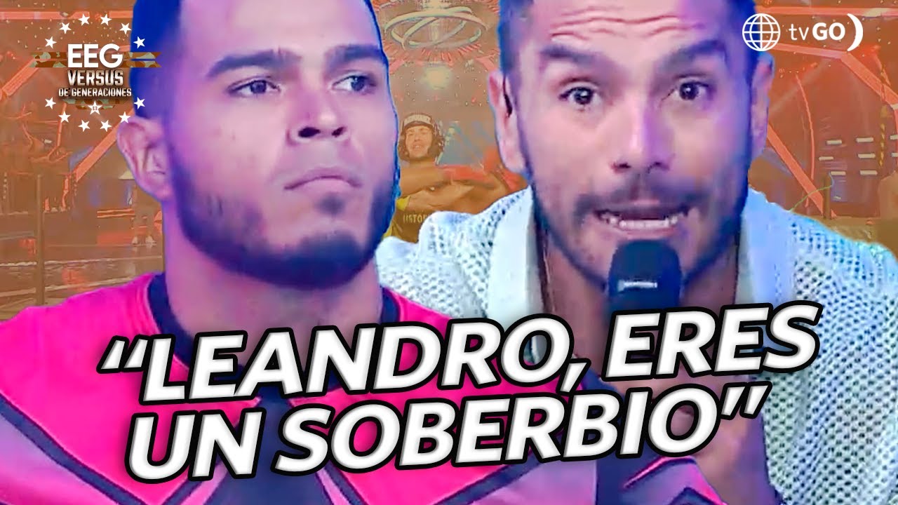 EEG Versus de Generaciones: Rafael Cardozo se molestó con Leandro - YouTube