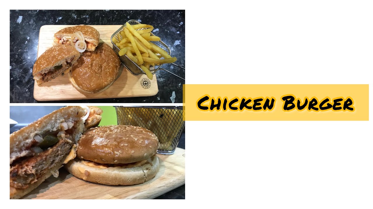Chicken Burger Recipe | Chicken Burger Patties - YouTube