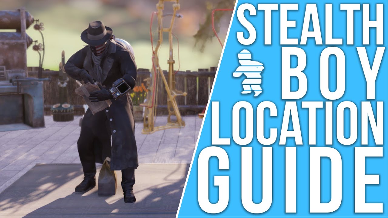 Fallout 76 - Best Locations To Find Stealth Boys - YouTube