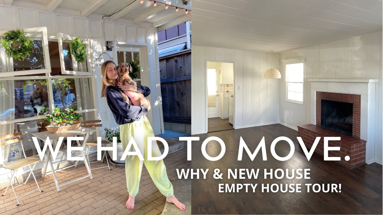 WE HAD TO MOVE. Why & New House: Empty House Tour! + Sam's Birthday ...