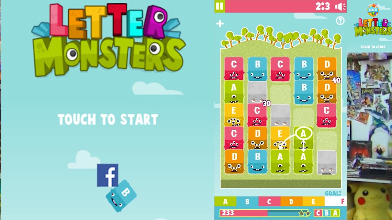 Guasave Gamer - Letter Monsters (Puzzle | Android | iOS) - YouTube