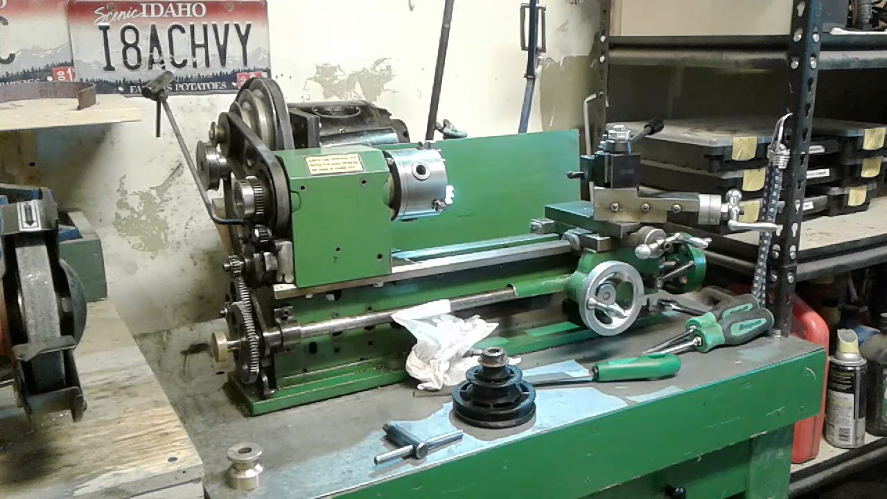 Harbor Freight Lathe Update - YouTube