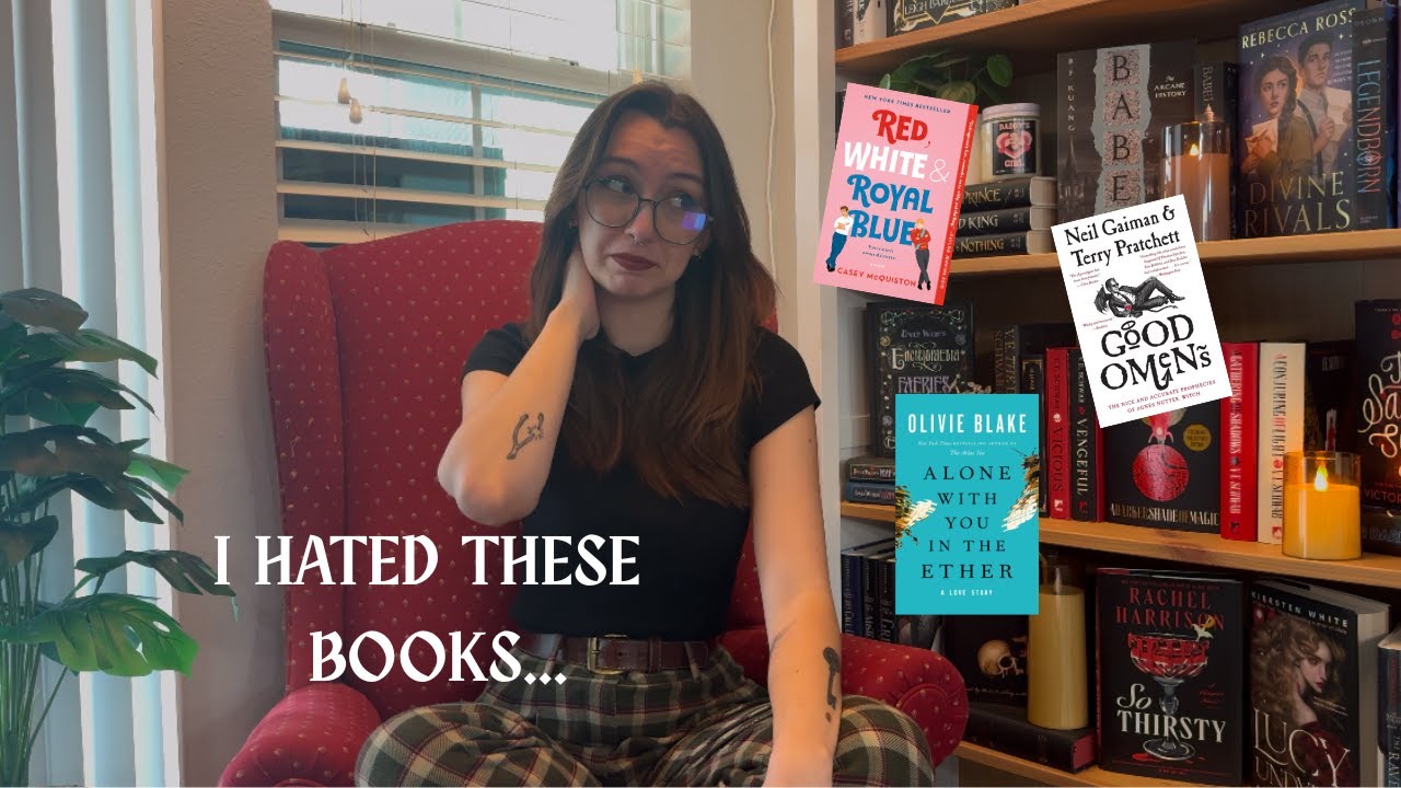 seven books i hated | dnfs, popular titles, and disappointments! - YouTube