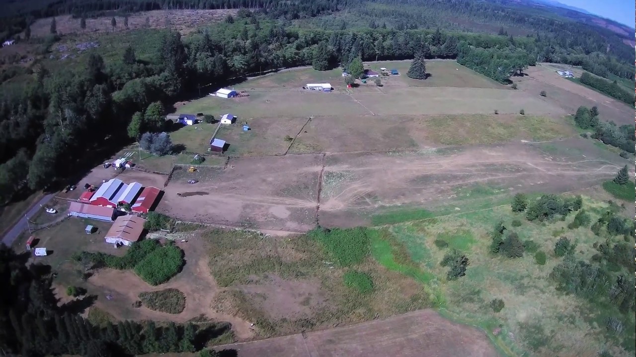 The Lazy "P" Ranch from the air K7PP Page - YouTube