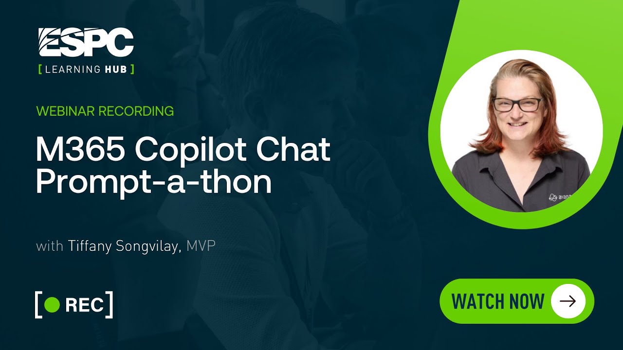 M365 Copilot Chat Prompt-a-thon - YouTube