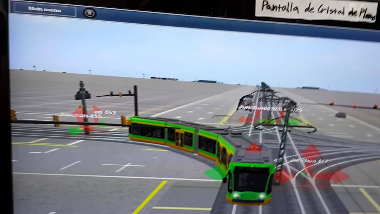 How to make a tram intersection in Trainz pt 7 - YouTube