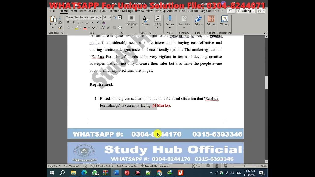mgt301 assignment 1 solution 2023 - YouTube