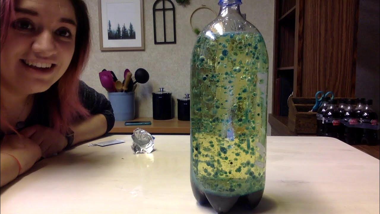 Blobs in a Bottle Science Experiment - YouTube