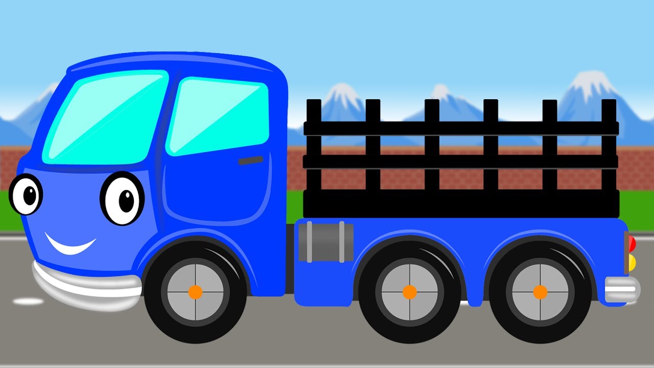 Goods Carrier Truck | Formation and uses | Video for Kids & Toddlers ...