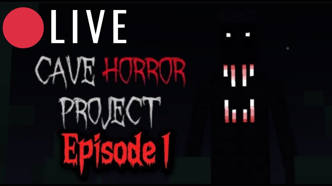 🔴LIVE JOGANDO minecraft no modpack Cave Horror Project - CHP1 🔥 - YouTube