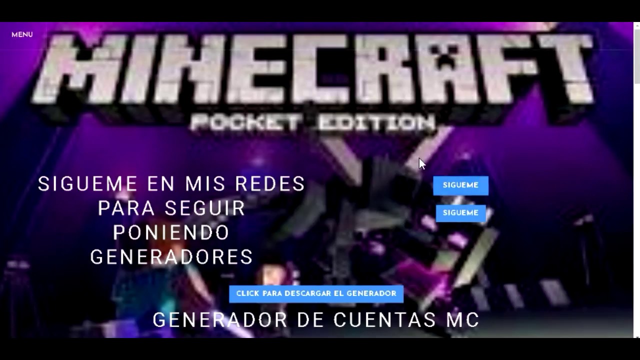 GENERADORES DE MINECRAFT NFA , SFA Y FA - YouTube