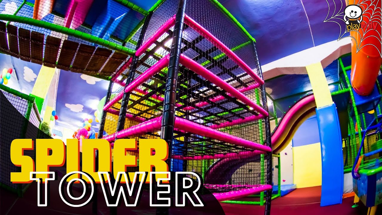 The Magic of Spider Towers: Innovation in Playgrounds - YouTube