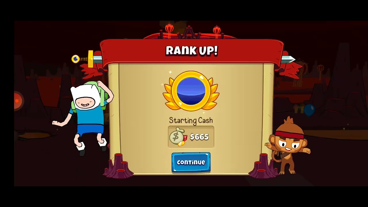 Balloons TD Adventure Time Playthrough E4 Flame Princess - YouTube