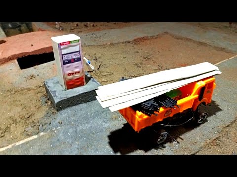Diy tractor making mini ll Terrain line freight transport system ...