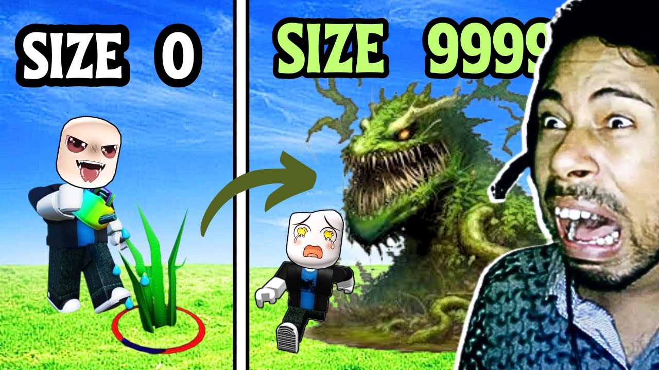 BECOMING THE BIGGEST GRASS IN ROBLOX😱 - YouTube